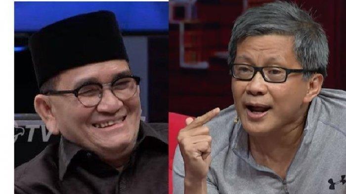 Rocky Gerung Dabat Lawan Debat, Ruhut Sitompul Sebut Raja Dungu ... Rocky Gerung Dabat Lawan Debat, Ruhut Sitompul Sebut Raja Dungu ...