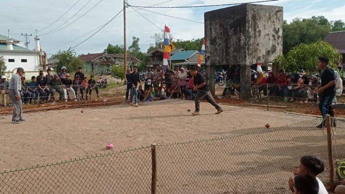Warga Kampung Melukap Lestarikan Permainan Gasing Lingga dengan Gelar ...