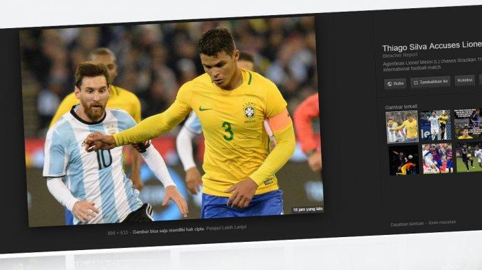 Pemain Brazil Tuding Lionel Messi Munafik, Thiago Silva Ungkit Saat PSG ...