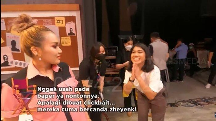 Aksi Ayu Ting Ting Jahili Seleb TikTok Aul Saat Syuting Dikritik ...