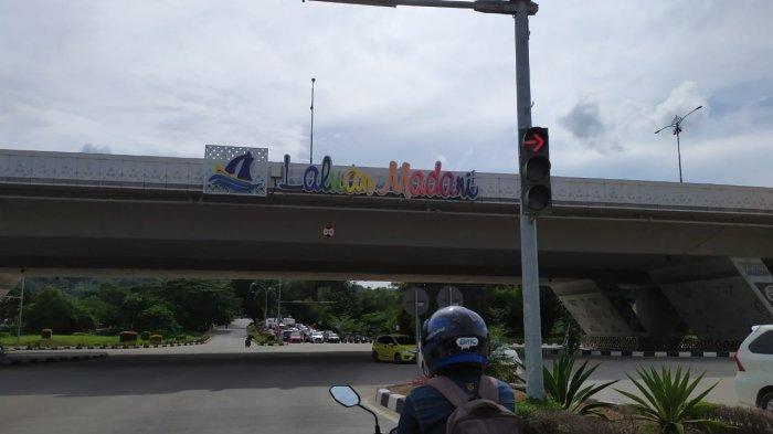CATAT! Satlantas Lakukan Rekayasa Lalu Lintas Fly Over Laluan Madani ...