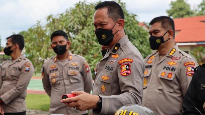 INI Hasil Pengecekan Peralatan Dalmas dan PHH Polres Bintan Oleh Mabes Polri - Tribunbatam.id