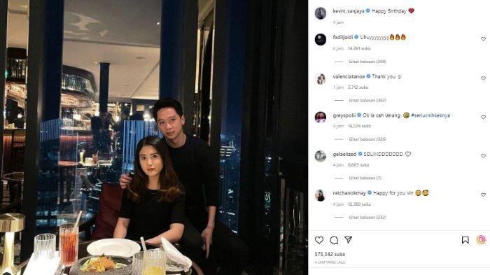 Dinner Bareng Valencia Tanoesoedibjo, Kevin Sanjaya Tulis Ucapan hingga ...