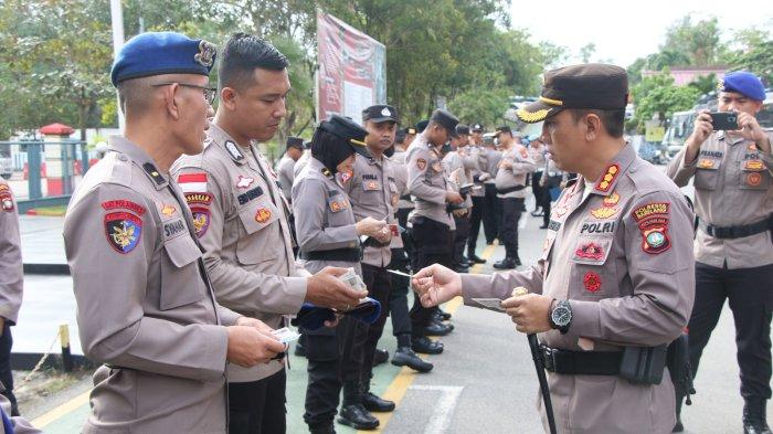 Bidpropam Polda Kepri Gelar Gaktiplin Personel Polresta Barelang Batam - Tribunbatam.id