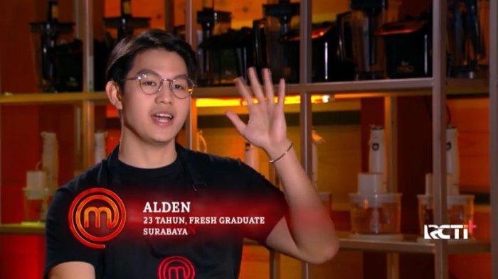 Biodata Alden MasterChef Indonesia 9, Tereliminasi usai Lawan Black ...