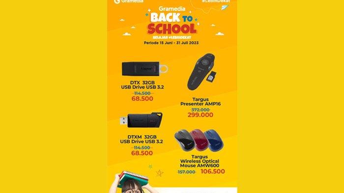 PROMO Spesial Gadget di TB Gramedia hingga 31 Juli 2023, Cek Apa Saja ...