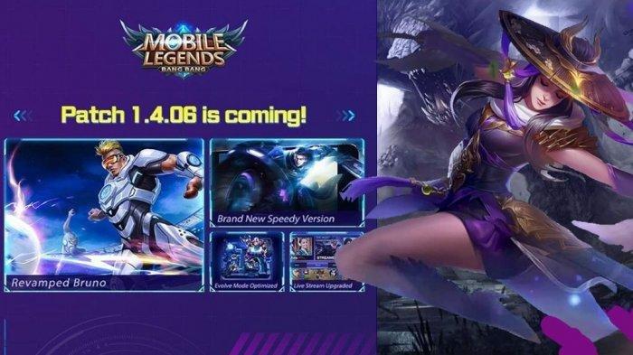 Mobile Legends Update Patch 1.4.06 Bisa Jadi Streamer, Skin Baru ...