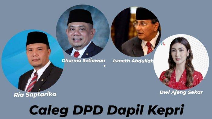 Hasil Perolehan Suara DPD Dapil Kepri, Data KPU, Sabtu 17 Februari 2024 ...