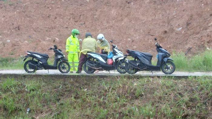 DIDUGA Dampak Pemotongan Bukit, Jalan Simpang Dam Batam Licin saat Hujan - Tribunbatam.id