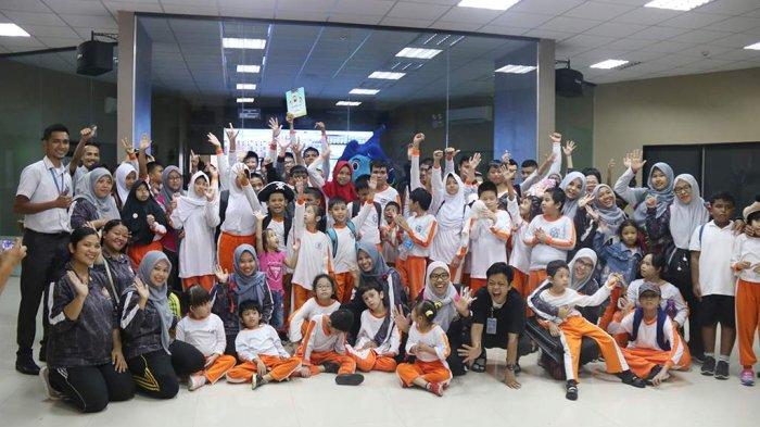Siswa SLB di Batam Serap Informasi Edukasi Bersama ATB - Tribunbatam.id