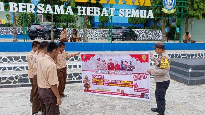 Penerimaan Anggota Polri 2024, Polsek Sekupang Gelar Sosialisasi di ...