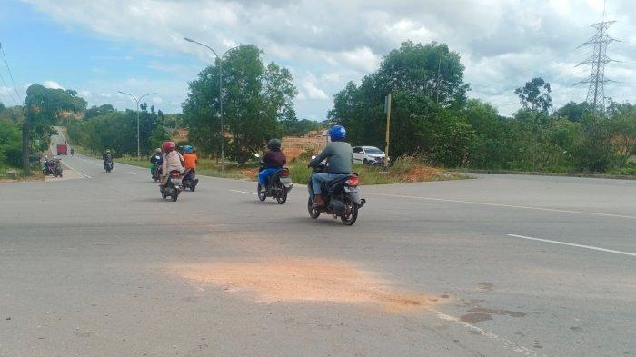 KONDISI Terkini Lokasi Tabrakan Maut di Simpang Tiga Taiwan Kabil Batam ...