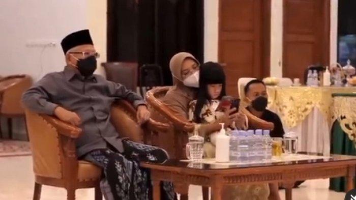 Momen Wapres Maruf Amin Bersorak Sorai Saat Timnas Indonesia Jebol Gawang Singapura - Tribunbatam.id