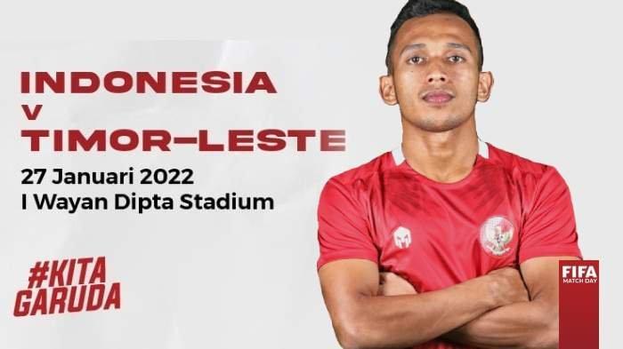 Timnas Indonesia vs Timor Leste, Evan Dimas dan Ricky Kambuaya Starter ...