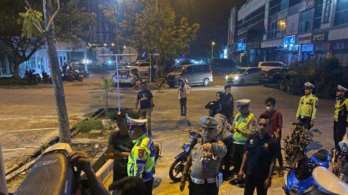 AKSI Balap Liar di Batam Dibubarkan Polisi, 47 Sepeda Motor Diamankan - Tribunbatam.id