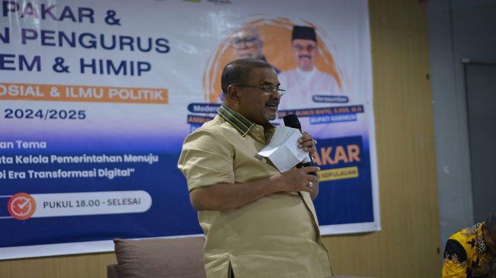 Aunur Rafiq Berbagi Pengalaman Pimpin Karimun dengan Mahasiswa Unrika ...