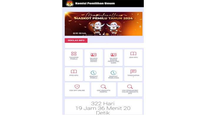 CARA Cek Nama dalam Daftar Peserta Pemilih Pemilu Lewat Website KPU ...