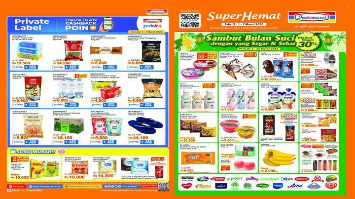 Promo Indomaret di Awal Maret 2023, Simak Daftar Produk yang Diskon Besar - Tribunbatam.id