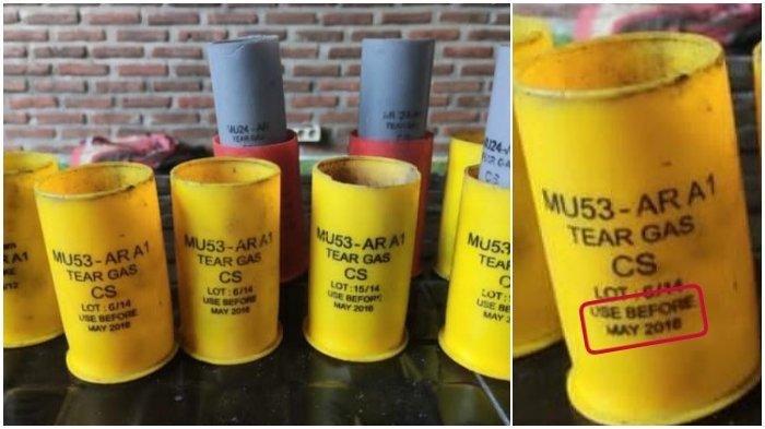 Diduga Polisi Pakai Gas Air Mata Kedaluwarsa saat Demo, Apa Bahayanya, Ini Pengakuan Mahasiswa ...