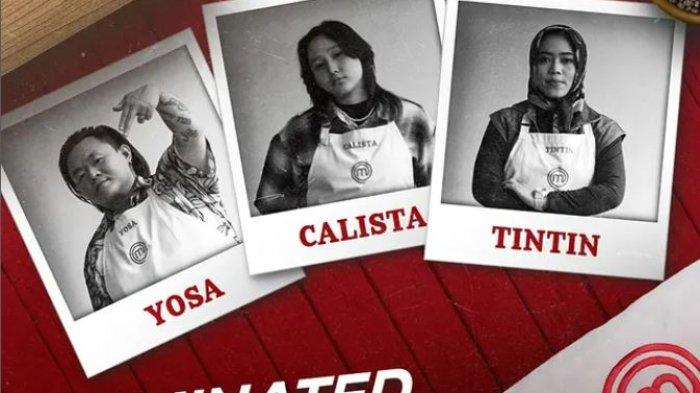 3 Kontestan Tereliminasi Bersamaan di MasterChef Indonesia 12 Usai ...