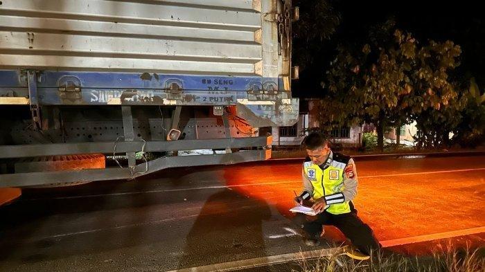 Kecelakaan Maut Tewaskan Pengendara di Oki Sumsel, Korban Masuk Kolong Truk Tronton - Tribunbatam.id