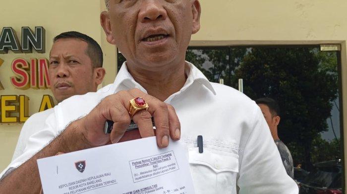 Kapolresta Barelang Batam Pastikan Laporan Akhmad Rosano ke Yusril Koto ...