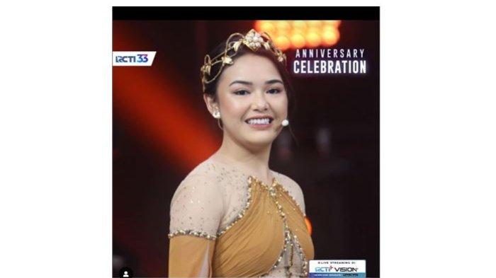 Amanda Manopo Tampil Menawan saat jadi Putri Adinda di HUT RCTI - Tribunbatam.id
