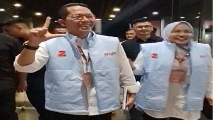 Erlita Sari Amsakar Achmad Dampingi Suami Menjelang Debat Paslon ...