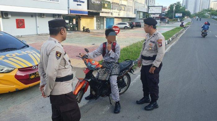 Orang Tua dan Sekolah di Batam Dukung Aturan Larangan Siswa Bawa Motor ke Sekolah - Tribunbatam.id