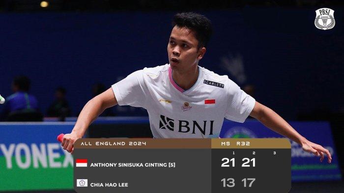 Hasil All England 2024 Selasa Malam, Ginting, Gregoria, Fikri/Bagas Menang, Rehan/Lisa Kalah ...