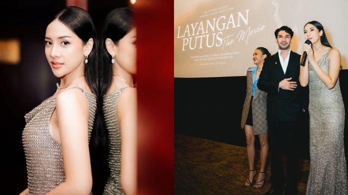Anya Geraldine Kenakan Dress Blink-blink di Gala Premiere Film Layangan Putus - Tribunbatam.id