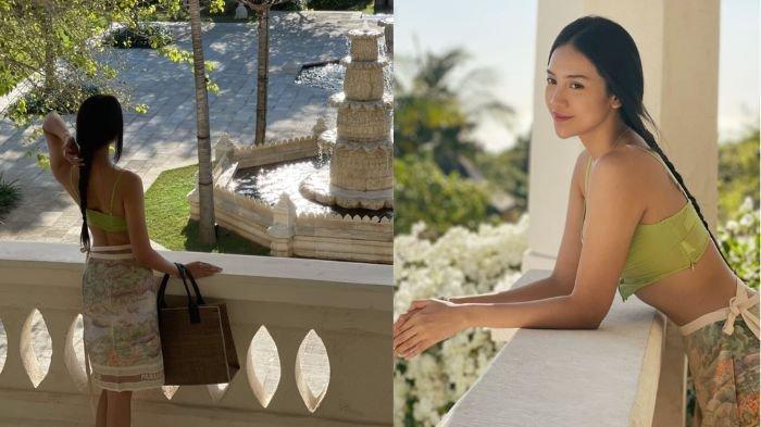 Potret Anya Geraldine dengan Gaya Rambut Kepang Karya Shania Salsabila - Tribunbatam.id