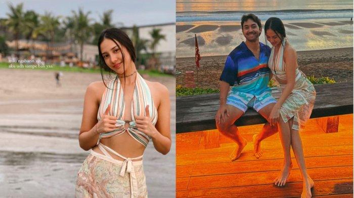 Anya Geraldine Pamerkan Foto Berdua Dengan Sang Pacar, Nikmati Sunset Di Pantai Bali ...