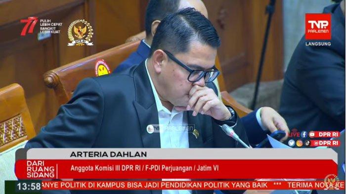 Curhat Arteria Dahlan Komisi III DPR RI Disebut Diam Terkait Kasus Brigadir J - Tribunbatam.id