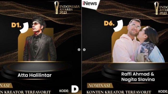 Atta Halilintar VS Raffi Ahmad Bersaing Diajang Indonesian Awards 2023 ... Atta Halilintar VS Raffi Ahmad Bersaing Diajang Indonesian Awards 2023 ...