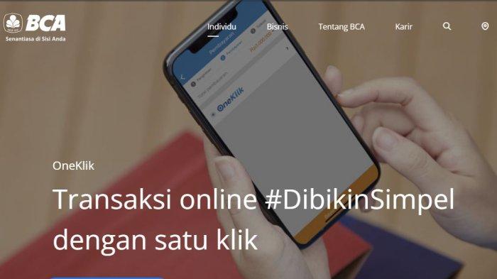 Cara Daftar, Atur Limit, dan Blokir Sementara Akun BCA OneKlik lewat ...