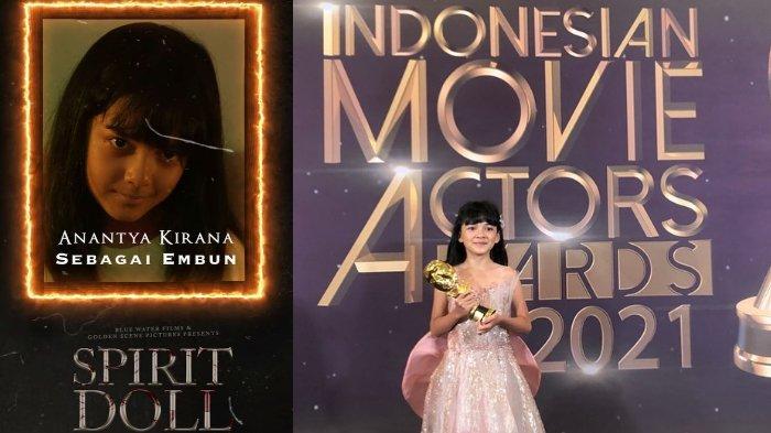 Biodata Anantya Kirana, Pemeran Anak Anya Geraldine di Film Spirit Doll - Tribunbatam.id