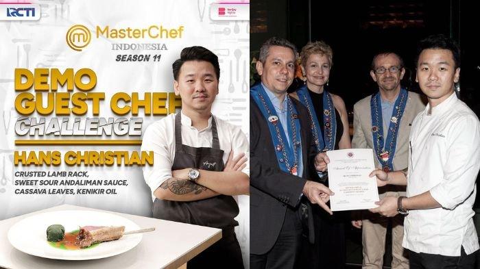 Biodata Chef Hans Christian, Bintang Tamu Grand Final MasterChef Indonesia 11 - Tribunbatam.id