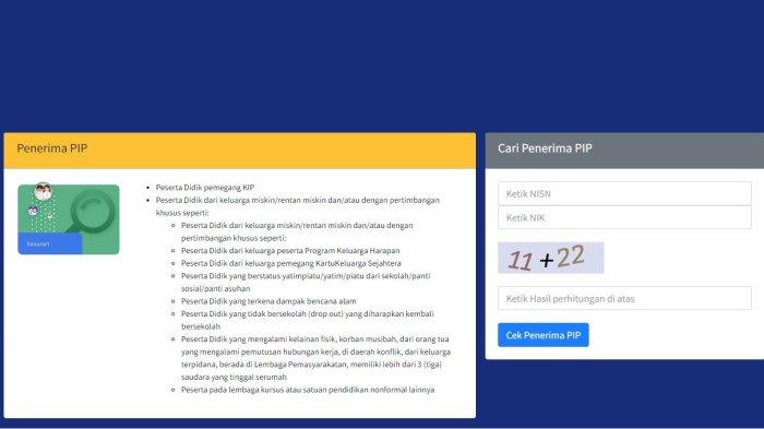 Cara Cek Penerima PIP Enterprise April 2024 beserta Cara Mencairkan Bantuan - Tribunbatam.id