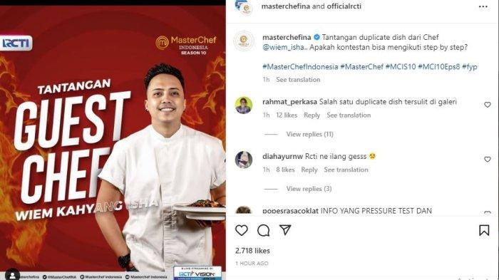 Wiem Kahyang Isha Jadi Chef Tamu di Galeri MasterChef Indonesia 10 ...
