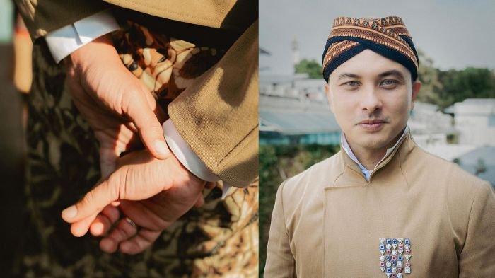 Cincin Nicholas Saputra saat Pakai Baju Adat Jawa di HUT Ke-78 RI Buat ...