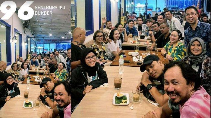 Desta Ikut Buka Puasa Bersama Teman-temannya Alumni Seni Rupa IKJ ...