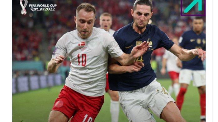 Hasil Prancis vs Denmark Piala Dunia 2022, Skor Imbang 0-0 di Babak Pertama - Tribunbatam.id