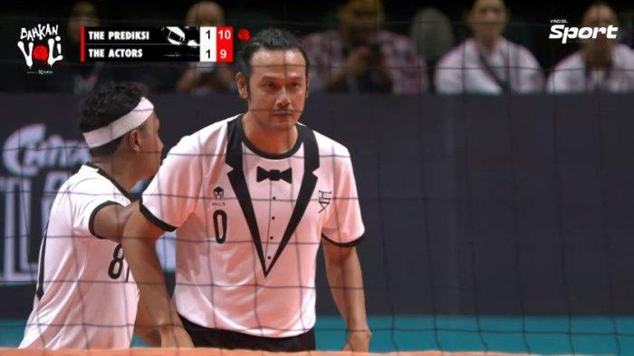 Dwi Sasono Sukses Curi Perhatian Lawan The Prediksi di Laga Bahkan Voli ...