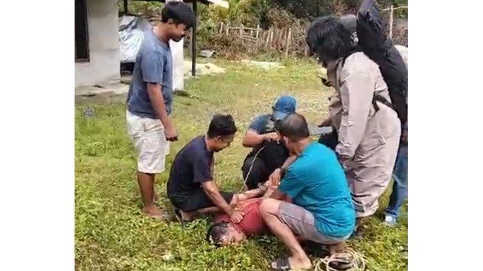 Momen Pelaku Pembunuhan Wakepsek di Kuansing Riau Ditangkap Polisi ...