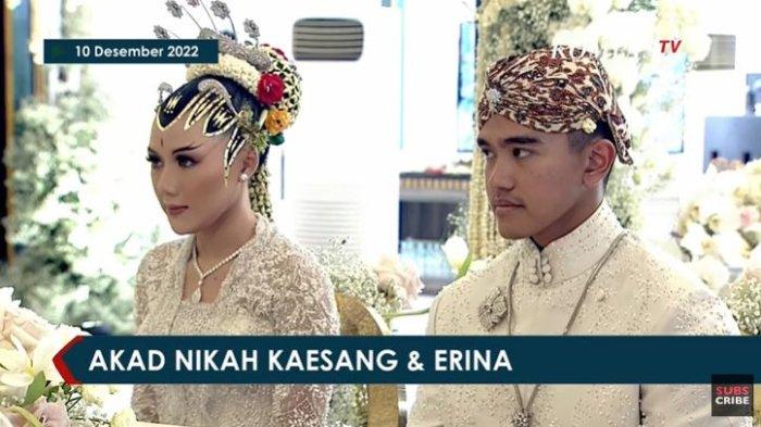 Arti Riasan Erina Gudono di Akad Nikah, Jogja Paes Ageng dan Alis Menjangan - Tribunbatam.id
