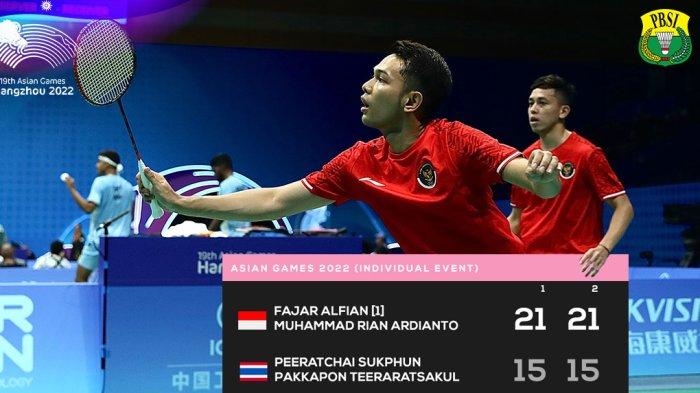 Hasil Badminton Asian Games 2022, Ginting, Fajar/Rian Menang, Leo ...