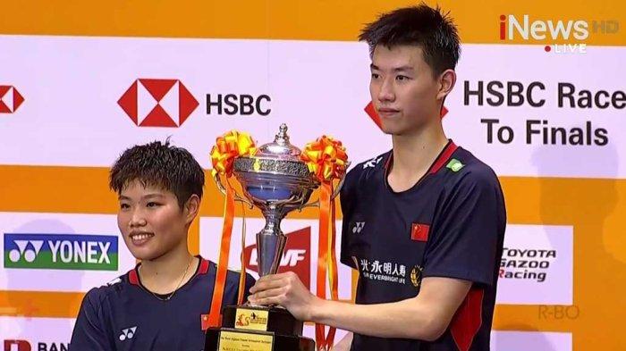 Hasil Final Thailand Masters 2023 Feng Yan Zhe/Huang Dong Ping Juara Ganda Campuran - Tribunbatam.id