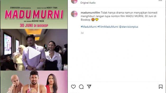 Ammar Zoni & Irish Bella Perankan Suami Istri, Film Madu Murni Rilis di ...