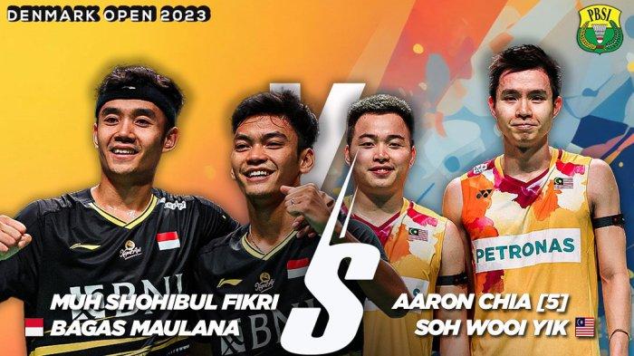 Live Streaming Final Denmark Open 2023, Fikri/Bagas vs Aaron Chia/Soh Wooi Yik - Tribunbatam.id